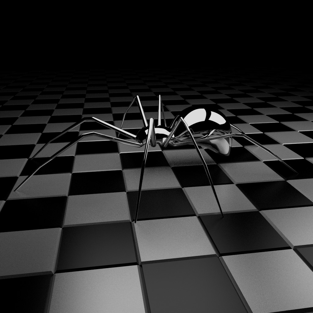 Blend Swap | Chrome Spider