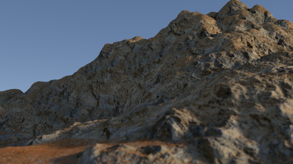 Blend Swap | PBR mountain/Terrain shader CYCLES