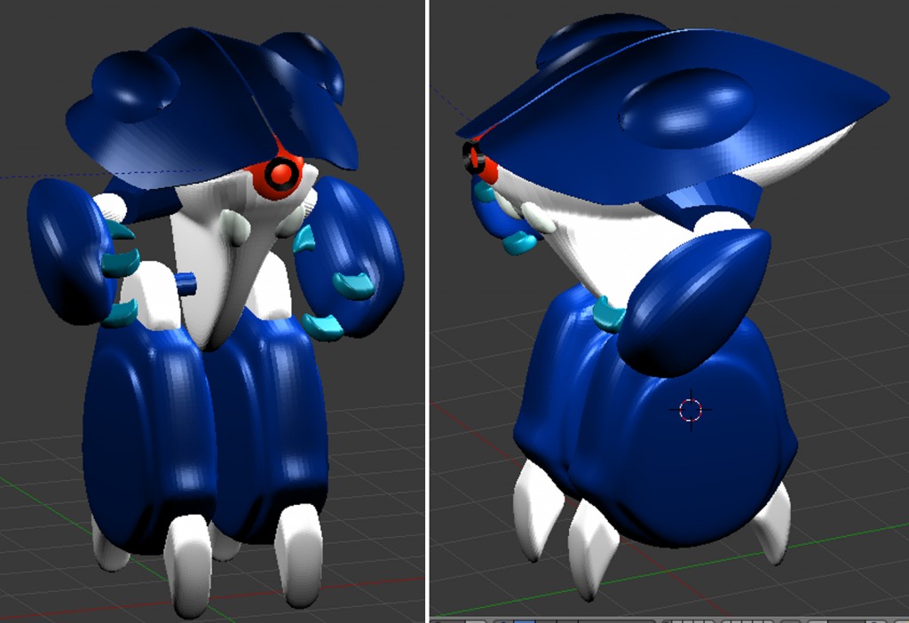 Blend Swap | Invid Gurab - Shock Trooper - Robotech - Mospeada