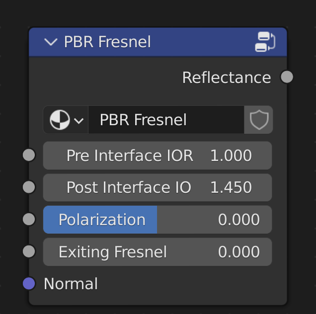 Blend Swap | PBR Fresnel