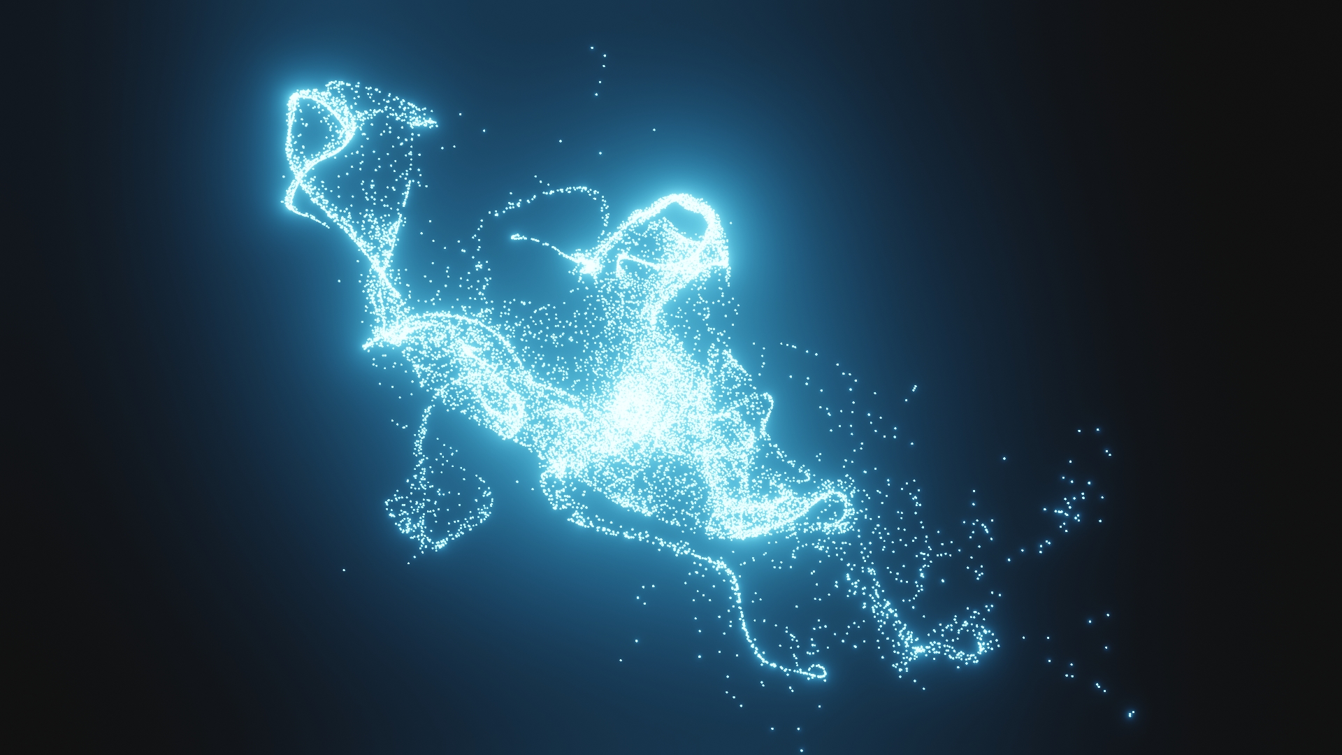 Blend Swap | sci-fi particle animation