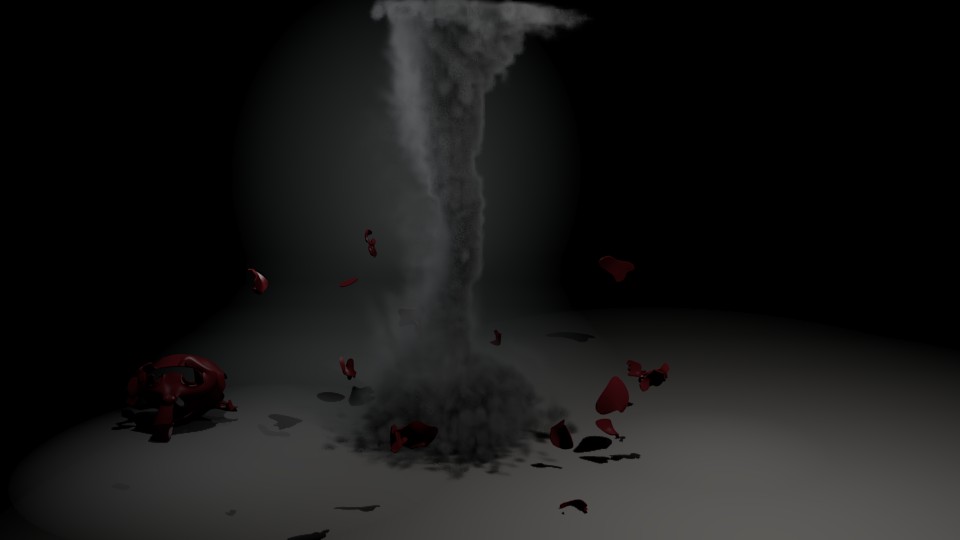 Blend Swap | Twister / Particle + smoke simulator
