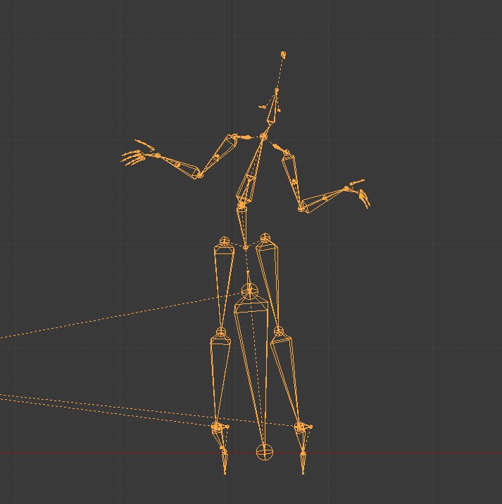 Blend Swap | Armature Setup for Importing MikuMikuDance Motion Data v3.0