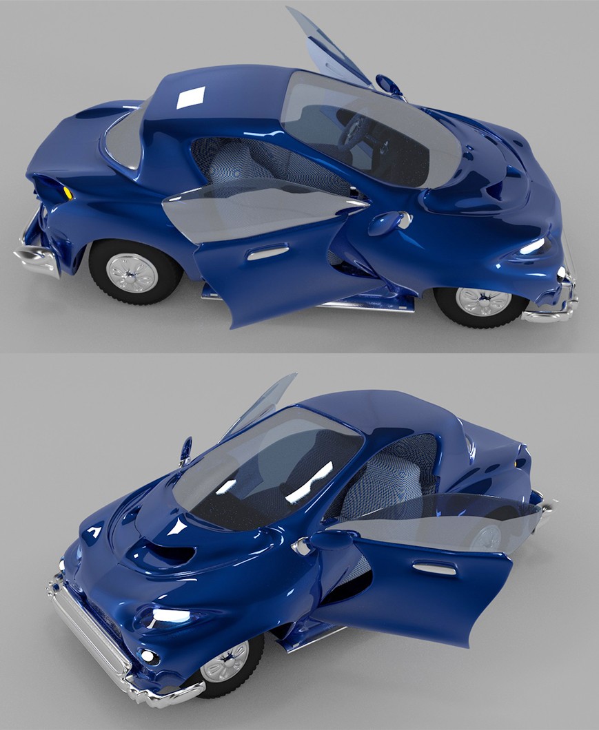 Blend Swap | Racing Car