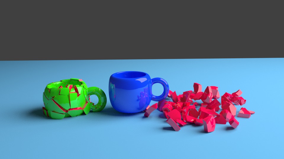 Blend Swap | shattered cups